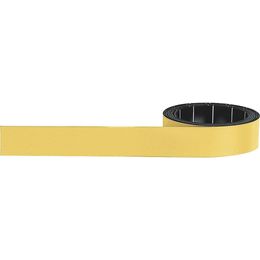 MAGNETOPLAN magnetoflex -Band, Breite 15 mm, VE 10 Rollen, gelb