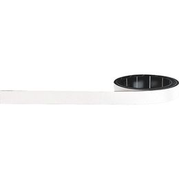 MAGNETOPLAN magnetoflex -Band, Breite 10 mm, VE 10 Rollen, wei&szlig;