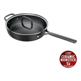 Zwilling Milano Schmorpfanne mit Glasdeckel 28 cm, Aluminium