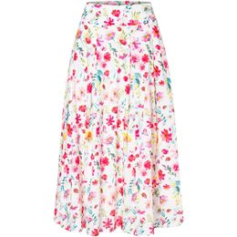 LIEBLINGSST&Uuml;CK Lieblingsst&uuml;ck Faltenrock RanjaL Offwhite/Bunt (Gr&ouml;&szlig;e: 42)