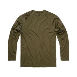 Brandit Langarmshirt Quick Dry Olive (Gr&ouml;&szlig;e: XXL)