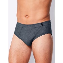 w&auml;schepur men Herren Slip, jeansblau-meliert, Gr&ouml;&szlig;e 4