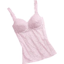 Nina von C. Damen BH-Hemd, Rosa, Gr. 75B, Bodies & Unterhemden, Material: Viskose