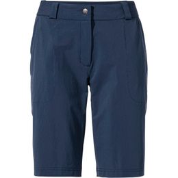 Vaude Farley Stretch II Funktionsshorts Damen - Gr&ouml;&szlig;e 44 - blau