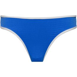 Seafolly Beach Bound High Leg Bikini Hose Damen - Gr&ouml;&szlig;e 42 - blau