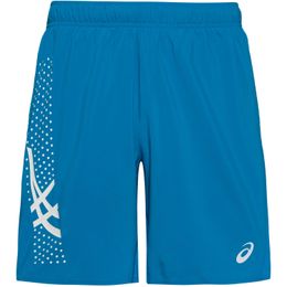 asics Laufshorts Herren - Gr&ouml;&szlig;e S - blau