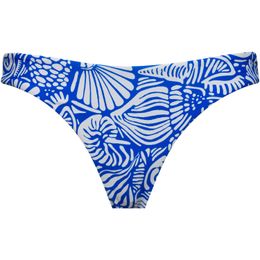 Seafolly C Shells High Cut Bikini Hose Damen - Gr&ouml;&szlig;e 36 - blau