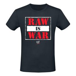 Wwe RAW Is WAR T-Shirt schwarz in S Wwe10127TSBSS