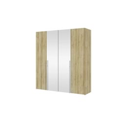Dreht&uuml;renschrank Dreamer - holzfarben - 202,5 cm - 220 cm - cm 58,5 - Sconto
