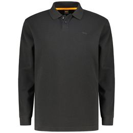 Herren Gro&szlig;e Gr&ouml;&szlig;en | BOSS Poloshirt mit Elasthan Farbe schwarz Gr&ouml;&szlig;e: 6XL