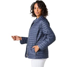 CREATION L PREMIUM Witt Damen Leichtdaunenjacke mit abnehmbaren &Auml;rmeln, rauchblau, Gr&ouml;&szlig;e 40