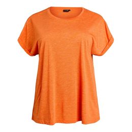 Active By Zizzi Shirt 'Abex' female Orange size XXXL