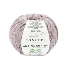 Andina Cotton von Katia, Lila, aus Baumwolle