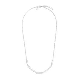 Tom Tailor Damen Collier Silber 925 - Stein Zirkonia wei&szlig;, silber, Gr. ONESIZE
