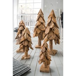 Faktorei Deko Weihnachtsbaum Teakholz ca. 120 cm hoch skandinavische Deko Online Shop