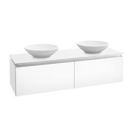 Villeroy & Boch Villeroy & Boch Legato Schrank mit Konsolenplatte, 2 Ausz&uuml;ge, B59900MS,