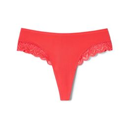 Tchibo - Midrise-Brazil-Tanga - Damen - Gr. XL - rot