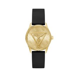 Guess Analoguhr 'Roxy' Damen Gr&ouml;&szlig;e One Size gold / schwarz
