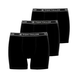 Tchibo - 3 TomTailor Slipboxer &raquo;Buffer&laquo; - Herren - Gr. L/6 - schwarz