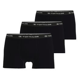 Tchibo - 3 TomTailor Slipboxer &raquo;Buffer&laquo; - Herren - Gr. L/6 - schwarz