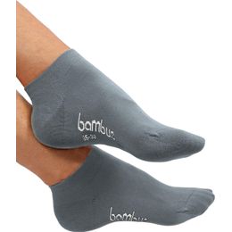 Damen Socken grau, Gr&ouml;&szlig;e 35-38