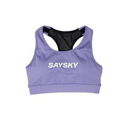 Saysky Logo Combat Sports Bra Bekleidung Damen lila L