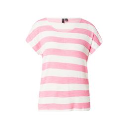 V&eacute;ro Moda Vero Moda T-Shirt 'VMWide' Damen Gr&ouml;&szlig;e M rosa / wei&szlig;