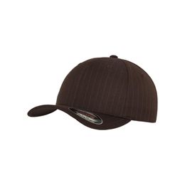 Flexfit Cap 'PINSTRIPE' Damen Gr&ouml;&szlig;e 60/61 braun / wei&szlig;