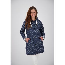 Ankerglut &Uuml;bergangsparka 'Friesennerz ANKERGLUTZAUBER' Damen Gr&ouml;&szlig;e 4XL navy