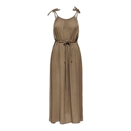 Jacqueline de Yong JDY Kleid 'JDYLIVA' Damen Gr&ouml;&szlig;e 36 beige / sepia Winterkleid