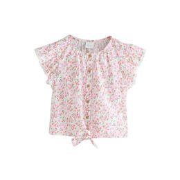 next Bluse M&auml;dchen Gr&ouml;&szlig;e 110 pink / rot / wei&szlig;