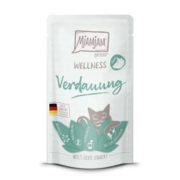 MjAMjAM Nassfutter Katze Adult, Wellness Verdauung 12x125 g Rind