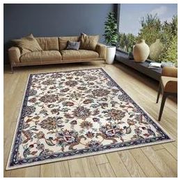 Teppich Hanse Home "Caracci", beige (creme), B:120cm H:8mm L:170cm, Jute, Polyester, Polypropylen (PP), Teppiche, Teppich, L&auml;ufer, Orientalisch, Kurzflor, Wohnzimmer, Schlafzimmer, Esszimmer