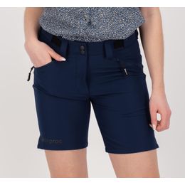 Bermudas DEPROC Active "KENORA V Full Stretch Short & kurze Hose", Damen, Gr. 36 (S), Normalgr&ouml;&szlig;en, navy, 92% Polyester; 8% Elasthan, Hosen Bermudas, auch in Gro&szlig;en Gr&ouml;&szlig;en erh&auml;ltlich
