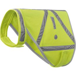 Hunter Warnweste f&uuml;r Hunde gelb / S