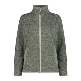 Strickfleecejacke CMP, Damen, Gr. 36, avocado, Obermaterial: 100% Polyester. Futter: 85% Polyester, 15% Elasthan, Jacken Strickfleecejacke, sportlicher Stil, &Uuml;bergangsjacke f&uuml;r Erwachsene