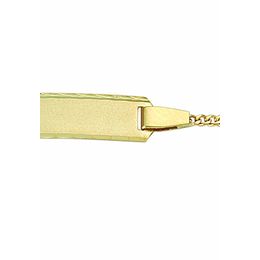 Adelia&acute;s Goldarmband ADELIA&acute;S "333 Gold Flach Panzer Armband 14 cm &Oslash; 1,4 mm" Gr. 14, gold, Armb&auml;nder, Damen, Gelbgold 333, Goldarmband
