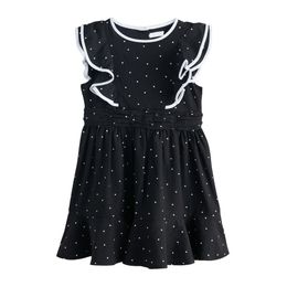 next Kleid M&auml;dchen Gr&ouml;&szlig;e 164 schwarz / wei&szlig;