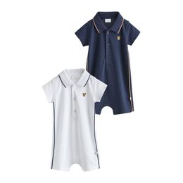 next Body 'Smart Collar' Jungen Gr&ouml;&szlig;e 74 navy / wei&szlig;
