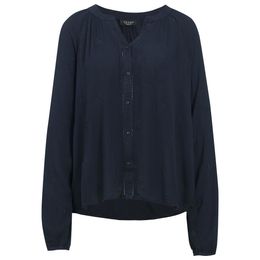 Gina Damen Bluse in Crepp-Optik