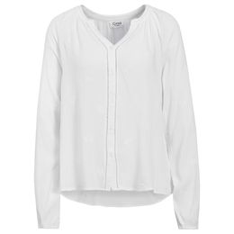 Gina Damen Bluse in Crepp-Optik