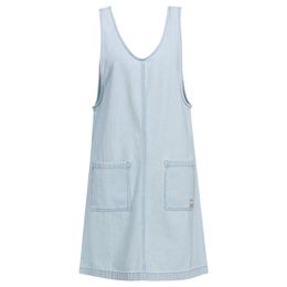 Gina Damen Latzkleid aus Denim