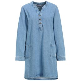 Gina Damen Jeanskleid in Used-Waschung