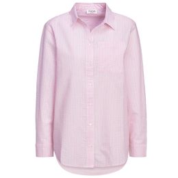 Gina Damen Bluse in Seersucker-Optik