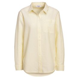Gina Damen Bluse in Seersucker-Optik