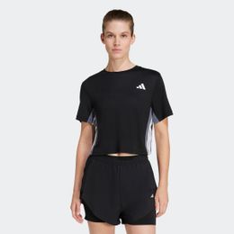 T-Shirt adidas Performance "TRAIN ESSENTIALS COLORBLOCK WORKOUT", Damen, Gr. XL, schwarz, Obermaterial: 70% Polyester, 30% Viskose, Rundhals, Shirts T-Shirt