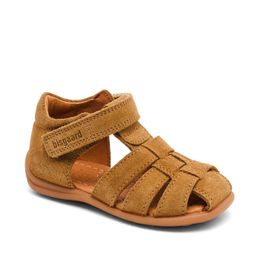 Sandale bisgaard "carly", M&auml;dchen, Gr. 25, cacao, Veloursleder, Schuhe Sandale, Babysandale f&uuml;r Laufanf&auml;nger, Gr&ouml;&szlig;enschablone zum Download