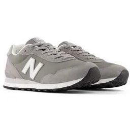Sneaker New Balance "515", Herren, Gr. 46,5, grau (grau, wei&szlig;), Leder, Textil, Schuhe Sneaker, Topseller