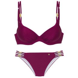 JETTE Set: B&uuml;gel-Bikini 'Giulia' pink Gr. 42 Cup C. Mit B&uuml;gel