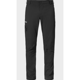 Sch&ouml;ffel Outdoorhose SCH&Ouml;FFEL "Pants Folkstone", Herren, Gr. 48, Normalgr&ouml;&szlig;en, schwarz (9990, schwarz), Oberstoff: 89% Nylon, 11% Elasthan, Hosen Outdoorhose